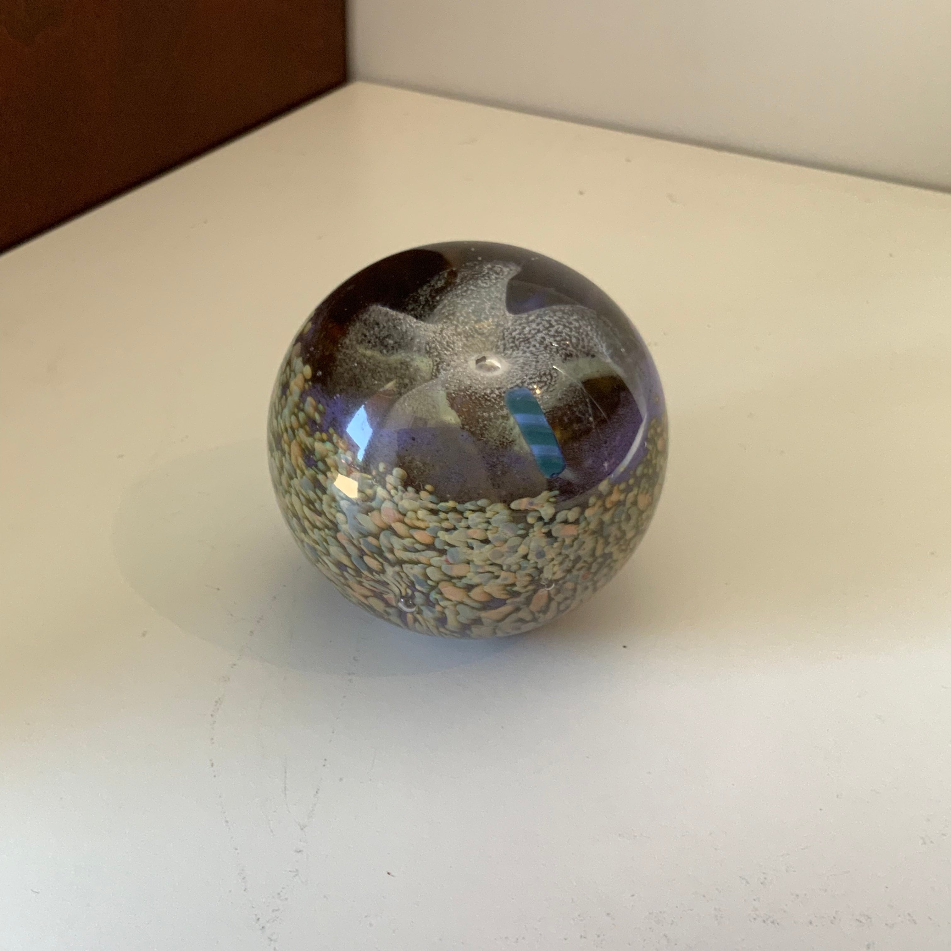 Art Glass Paperweight | Modern Vibe
